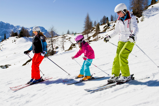 How to be safe while skiing and performing winter activities