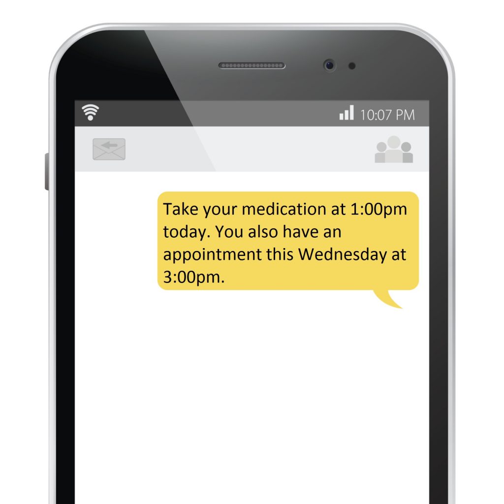 Daily Text Reminders for Healthy Blood Pressure