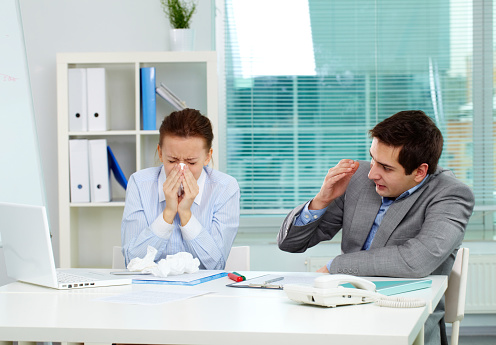 Employees still heading to work when sick